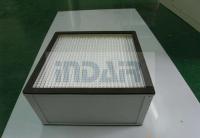 China Deep Pleated High Capacity HEPA Filter High Mechanical Strength For VAV System for sale