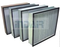 China GMP Clean Room Deep Pleated HEPA Filter Compact Construction With CE for sale