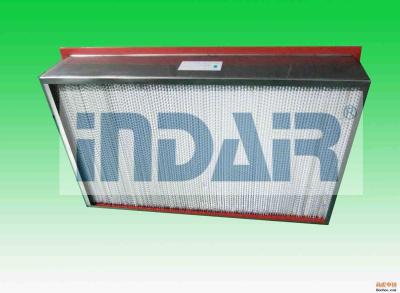China SUS 304 Terminal HEPA Filter High Temperature Resistance For Electronics Industry for sale