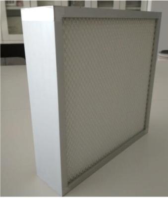 China Compact Design Clean Room HEPA Filters Easy Installation With HV Fiberglass for sale