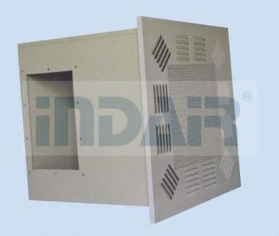 China Side Installation HEPA Terminal Box , Disposable Ceiling HEPA Filter Box for sale