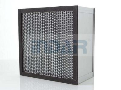 China SUS304 Frame Clean Room HEPA Air Filter H13 With High Temperature Resistance Panel for sale