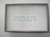 China 0.3 Micron Clean Room HEPA Filters , 24 x 48 HEPA Filter With FM Approval for sale