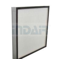 China HV Fiberglass Industrial HEPA Filter Lightweight Hot Melt Sealant With FM Approval for sale