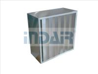 China Stainless Steel Frame V Cell Filters Large Air Volume For Central Air Conditioner for sale