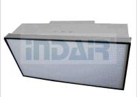 China Light Shell HEPA Terminal Box Low Resistance Microfine Glass Fiber Media for sale