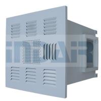 China Light Shell HEPA Terminal Box Low Resistance Microfine Glass Fiber Media for sale