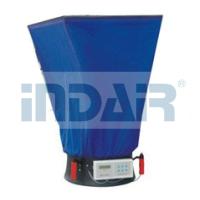 China Blue Color Balometer Capture Hood With 5 Inch Color Touch Screen Display for sale