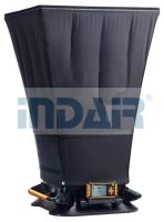 China Programmable Air Capture Hood , HVAC Flow Hood With Wireless Blue Tooth Printer for sale