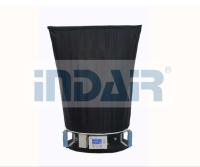 China Built - Out Printer Air Flow Hood HVAC With Automatic LCD Display Wind Gauge for sale