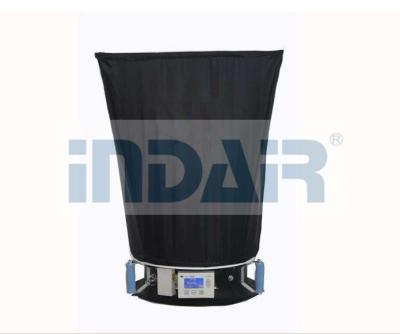 China Built - Out Printer Air Flow Hood HVAC With Automatic LCD Display Wind Gauge for sale
