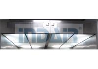 China H14 HEPA Filter Horizontal Laminar Flow Hood Cold - Rolled Steel Plate Electrostatic Spray Surface for sale