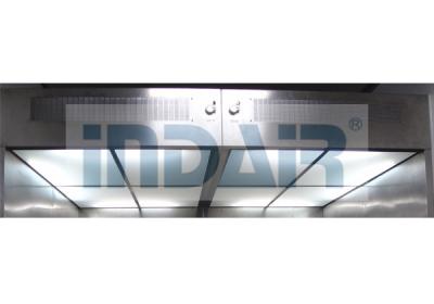 China H14 HEPA Filter Horizontal Laminar Flow Hood Cold - Rolled Steel Plate Electrostatic Spray Surface for sale