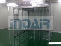 China SS304 Portable Laminar Flow Hood Stainless Steel Material Compact Outlook for sale