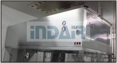 China Portable Laminar Air Flow Hood , Class 100 Laminar Flow Hood For GMP Clean Room for sale