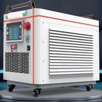 China Lightweight Portable Pulse Fiber Laser Cleaning Machine for Paint Rust Removal for sale