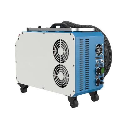 China Small Flexible Laser Fiber Cleaning Machine System For Degreasing Derust 50W for sale