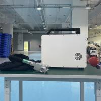 China Portable Laser Cleaning Machine with 50W/100W/200W/300W Power and Air Cooling for Efficient Rust Removal for sale