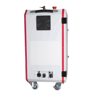 China Luggage Type Laser Cleaning Machine 100-300W Portable Pulse Laser Cleaner Rust Removal for sale