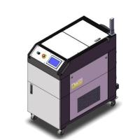 China Continuous Laser Cleaning Machine 3000W Laser Cleaner Metal Pipe Paint Rust Removal for sale