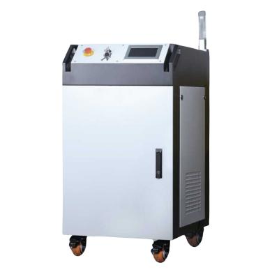 China 3000W Continuous Type Water Cooling Laser Cleaning Machine for Rust and Painting Cleaning for sale
