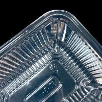 China Customizable PET Cake Box Insert Tray Blister Packaging for Bakeries Fruits Vegetables for sale
