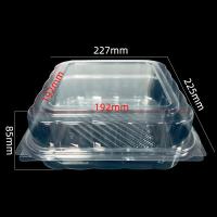 China Direct Customized PET Blister Clamshell Packaging for Bakery Food Clear and Durable for sale