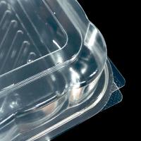 China Direct Customized PET Blister Clamshell Packaging for Bakery Food Clear and Durable for sale