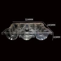 China Transparent PET Blister Tray for Recyclable Plastic Packaging Gear Hardware Components for sale
