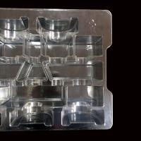 China Transparent PET Blister Tray for Recyclable Plastic Packaging Gear Hardware Components for sale