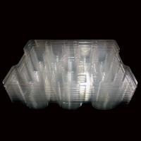 China Transparent PET Blister Tray for Recyclable Plastic Packaging Gear Hardware Components for sale