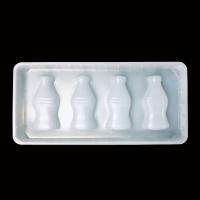 China Customizable Disposable Plastic Insert Tray for Candy Beverage Bottle Shaped Ice Cream for sale