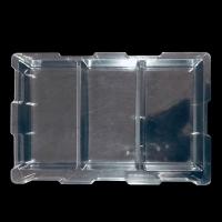 China Customized PET Material Food Packaging Blister Insert Tray for Jelly Industrial Food for sale