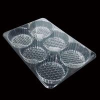 China Food Grade Clear PET Blister Insert Tray for Mochi Pastries Cakes Muffins Bakery for sale