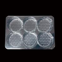 China Food Grade Clear PET Blister Insert Tray for Mochi Pastries Cakes Muffins Bakery for sale