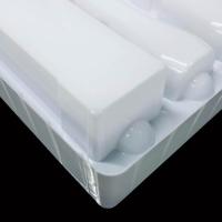 China Skin Care Kit Insert Tray White PS Plastic Packaging Blister Molded Tray for Cosmetics Set for sale