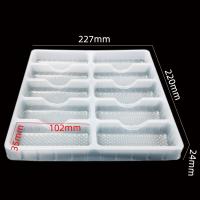 China OEM Natural White Food Grade PP Blister Insert Tray for Cookies Pastries Cakes HN-0017 for sale