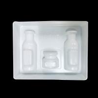 China PS Velvet Cosmetic Insert Tray for 3-Piece Skin Care Kit Industrial Grade Material for sale