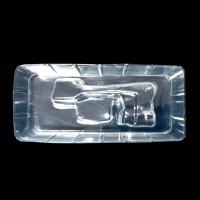 China Customized Clear PET Blister Insert Tray for Chrome Nail Powder Jar Makeup Tools Made for sale