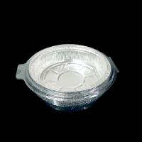 China Custom Order Accepted Clear PET Hinged Plastic Bowl Round Blister Clamshell Packaging for sale