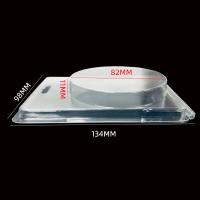 China Clear PET Hinged Plastic Packaging Clamshell Blister for False Nails ISO9001 Approved for sale