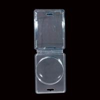China Clear PET Hinged Plastic Packaging Clamshell Blister for False Nails ISO9001 Approved for sale