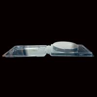 China Clear PET Hinged Plastic Packaging Clamshell Blister for False Nails ISO9001 Approved for sale