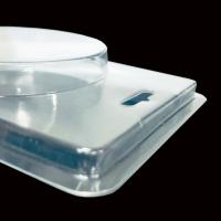 China Clear PET Hinged Plastic Packaging Clamshell Blister for False Nails ISO9001 Approved for sale