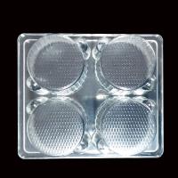 China Food Grade 4 Pack Plastic Boxes for Disposable Cupcakes Muffins PET Plastic Type for sale