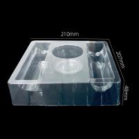 China Customizable Shape Size Cosmetic Packaging Transparent PET Blister Tray for Skin Care Kit for sale