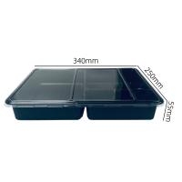 China 36 Years Experience Custom PP Black Tray PET Clear Lid Blister Packaging For Sliced Meat for sale