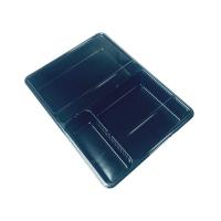 China 36 Years Experience Custom PP Black Tray PET Clear Lid Blister Packaging For Sliced Meat for sale
