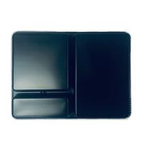 China 36 Years Experience Custom PP Black Tray PET Clear Lid Blister Packaging For Sliced Meat for sale