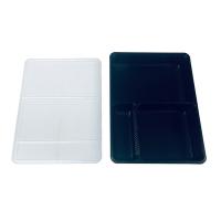 China 36 Years Experience Custom PP Black Tray PET Clear Lid Blister Packaging For Sliced Meat for sale